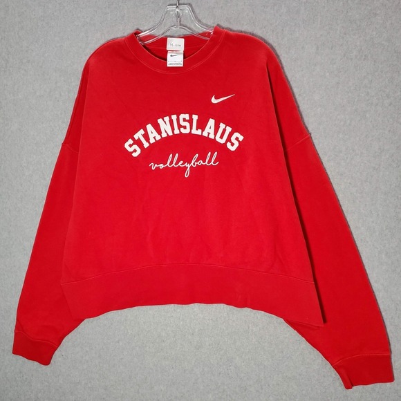 Nike | Tops | Csu Stainislaus Warriors Women Sweatshirt Large Red ...